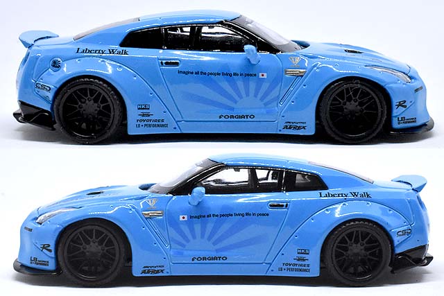 TSM MODEL MINI-GT MiJo Exclusive LB☆WORKS NISSAN GT-R R35 Type1のレビュー ...