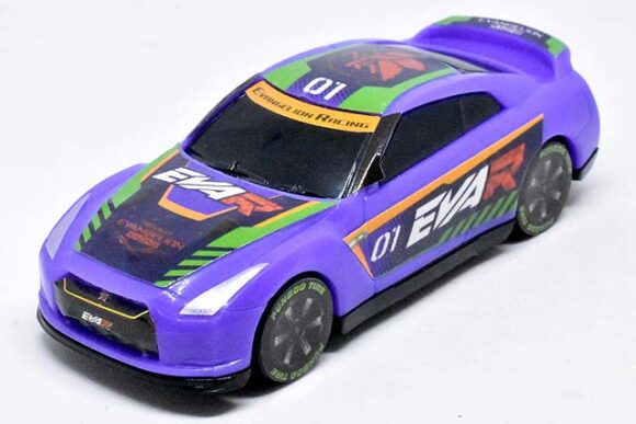 FunBoo EVA GT-Rのレビュー！ダイソーで買える110円のエヴァンゲリオン・レーシング 日産GT-R！！ | ブログが書けたよ！